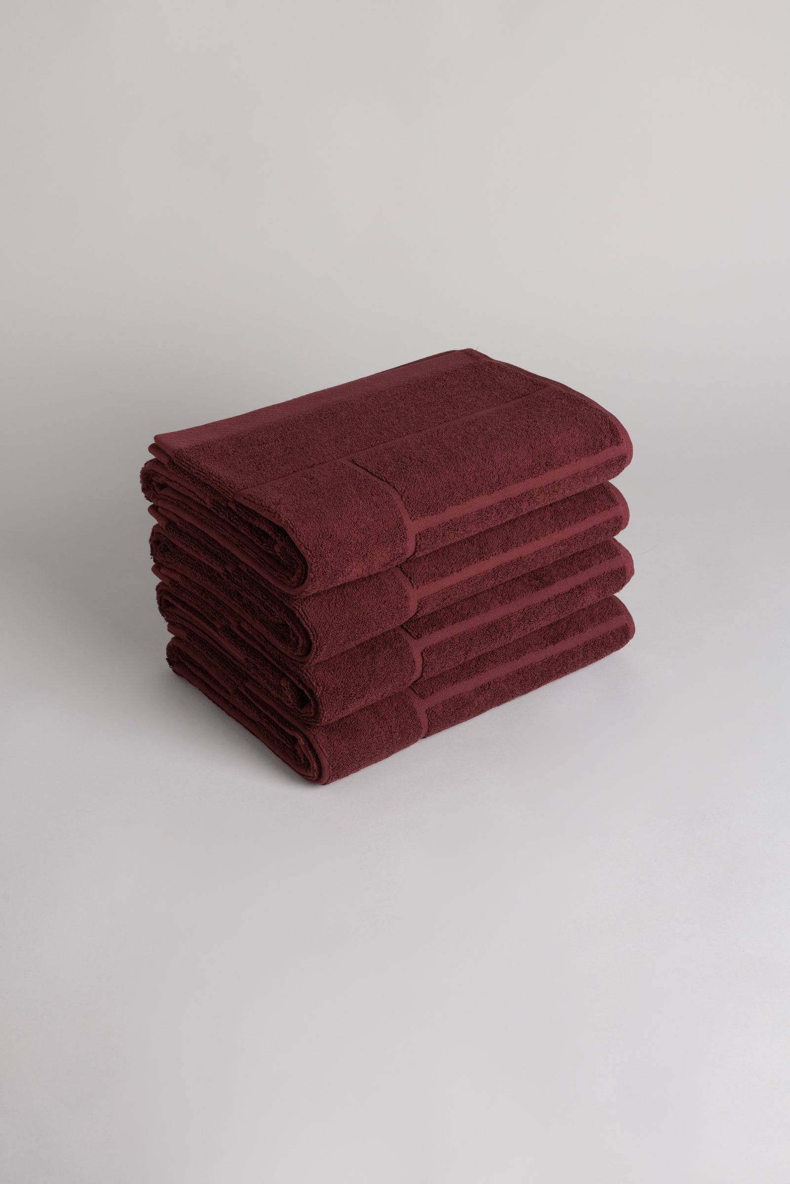 Burgundy bath towels store