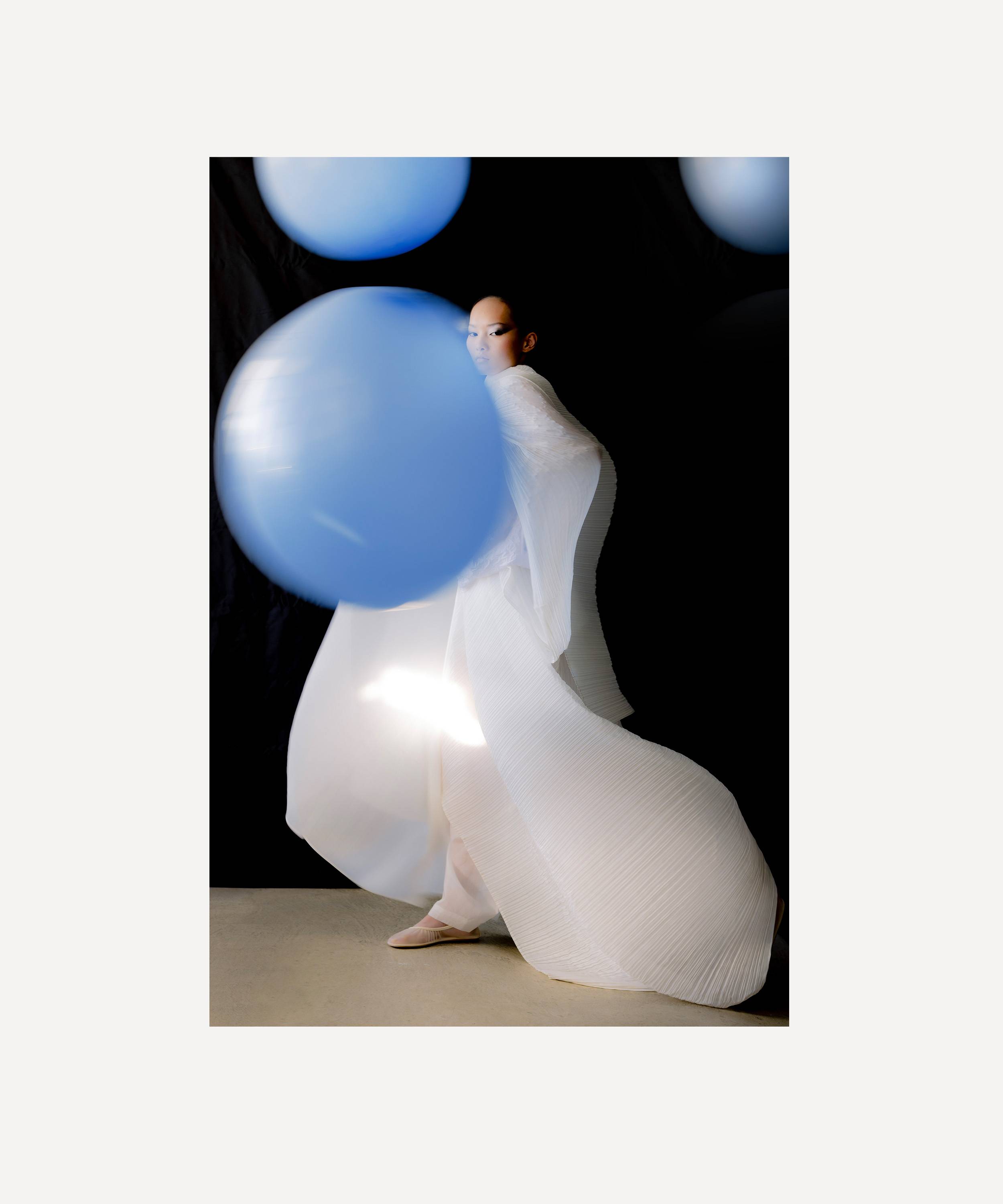 Blue Magnolia Photography Print - Glassette