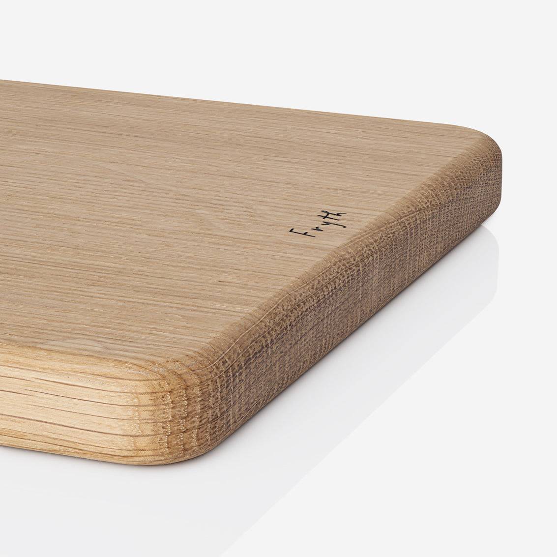 No.6 - Traditional Wooden Chopping Board - Oak - Glassette
