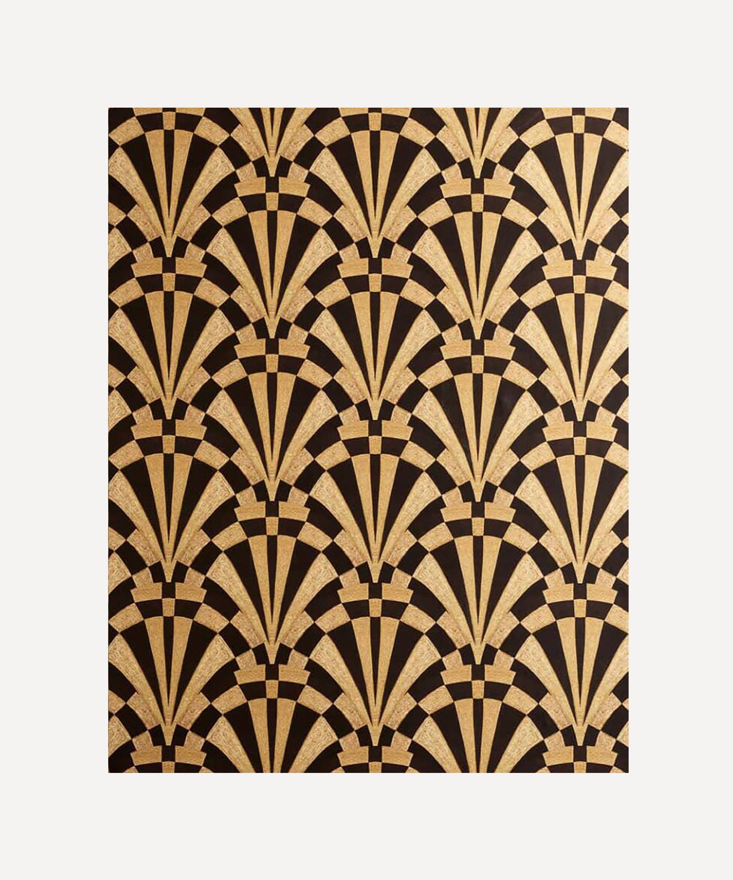 Cleo Gold Wallpaper - Glassette