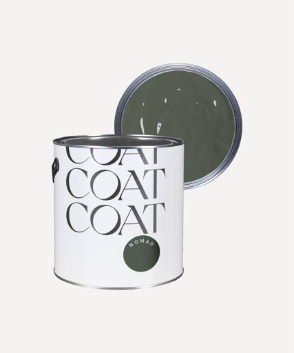 Nomad, Dark Olive Green - Eggshell Paint - Glassette