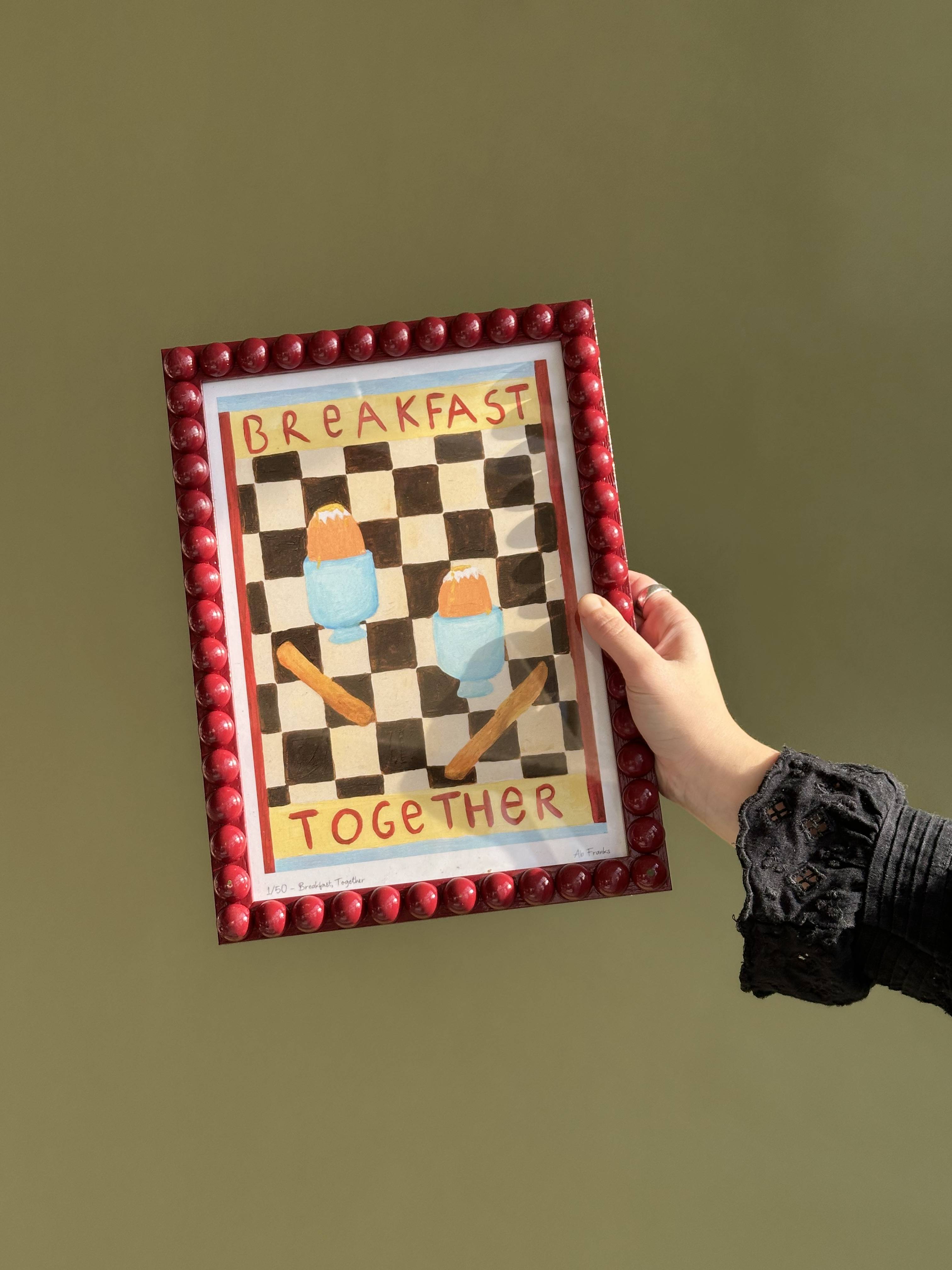 Breakfast Together Limited Edition Art Print - Glassette