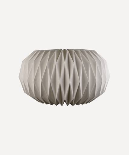Sphere Natural Pleated Paper Lampshade - Glassette