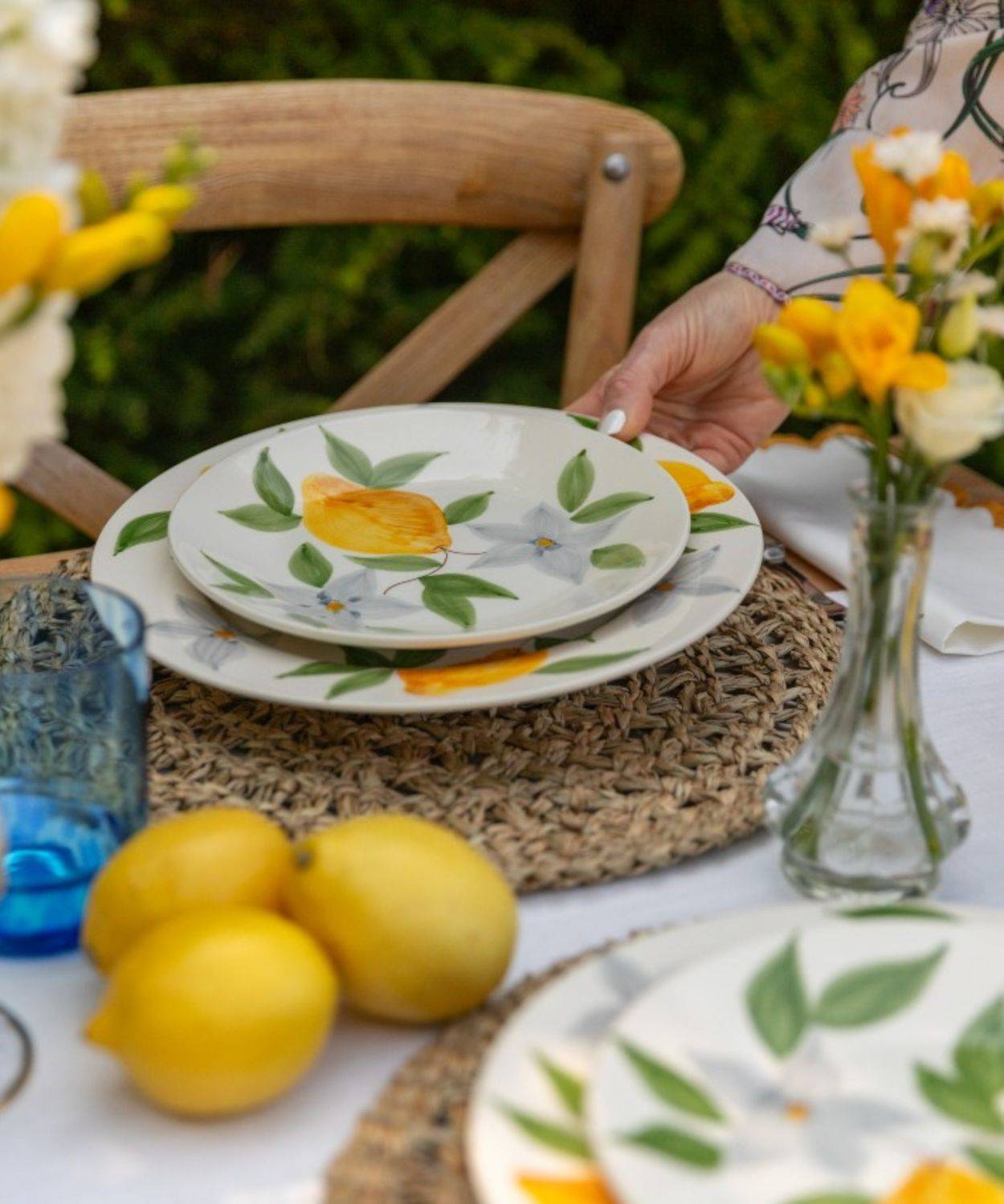 Lisbon Lemon Starter Plate - Glassette