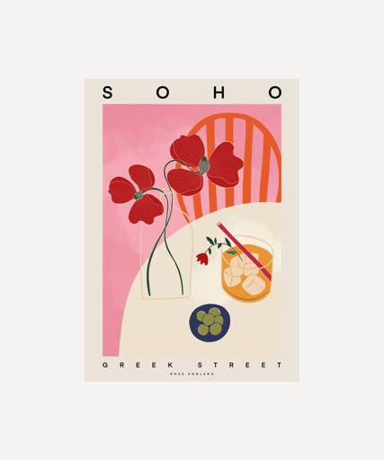 Soho Print - Glassette