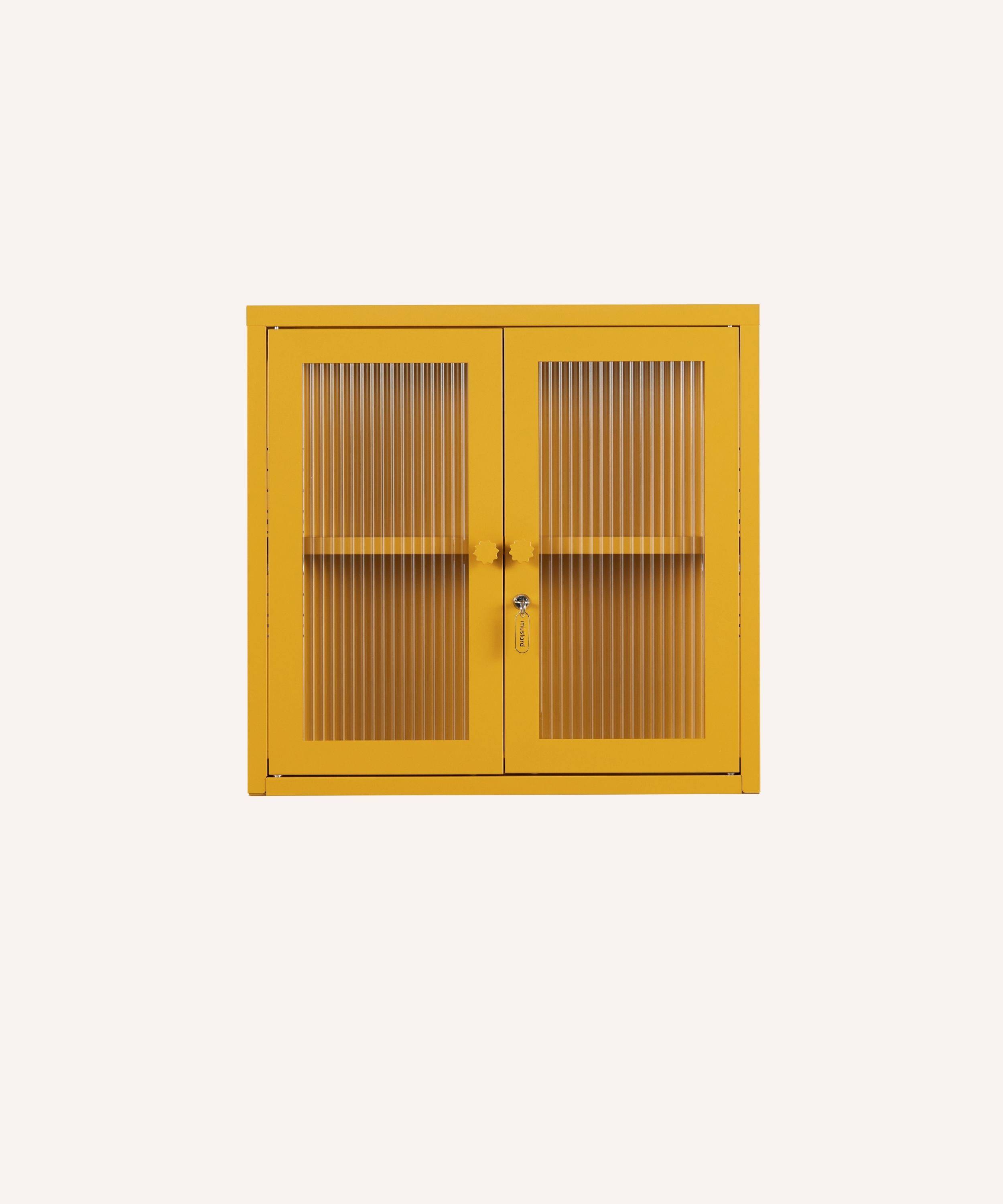 The Kit Shelves in Mustard - Glassette