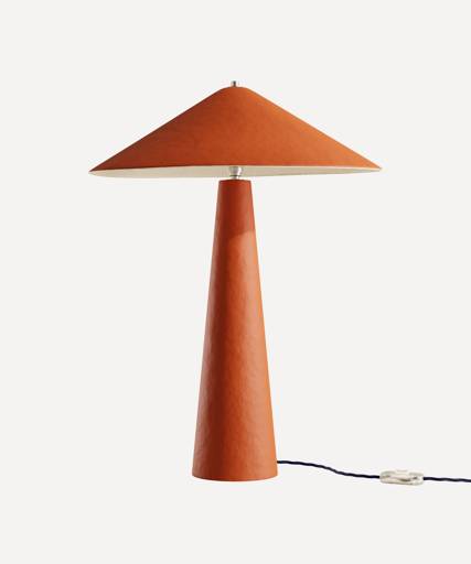 Parasol Table Lamp - Brick, UK - Glassette