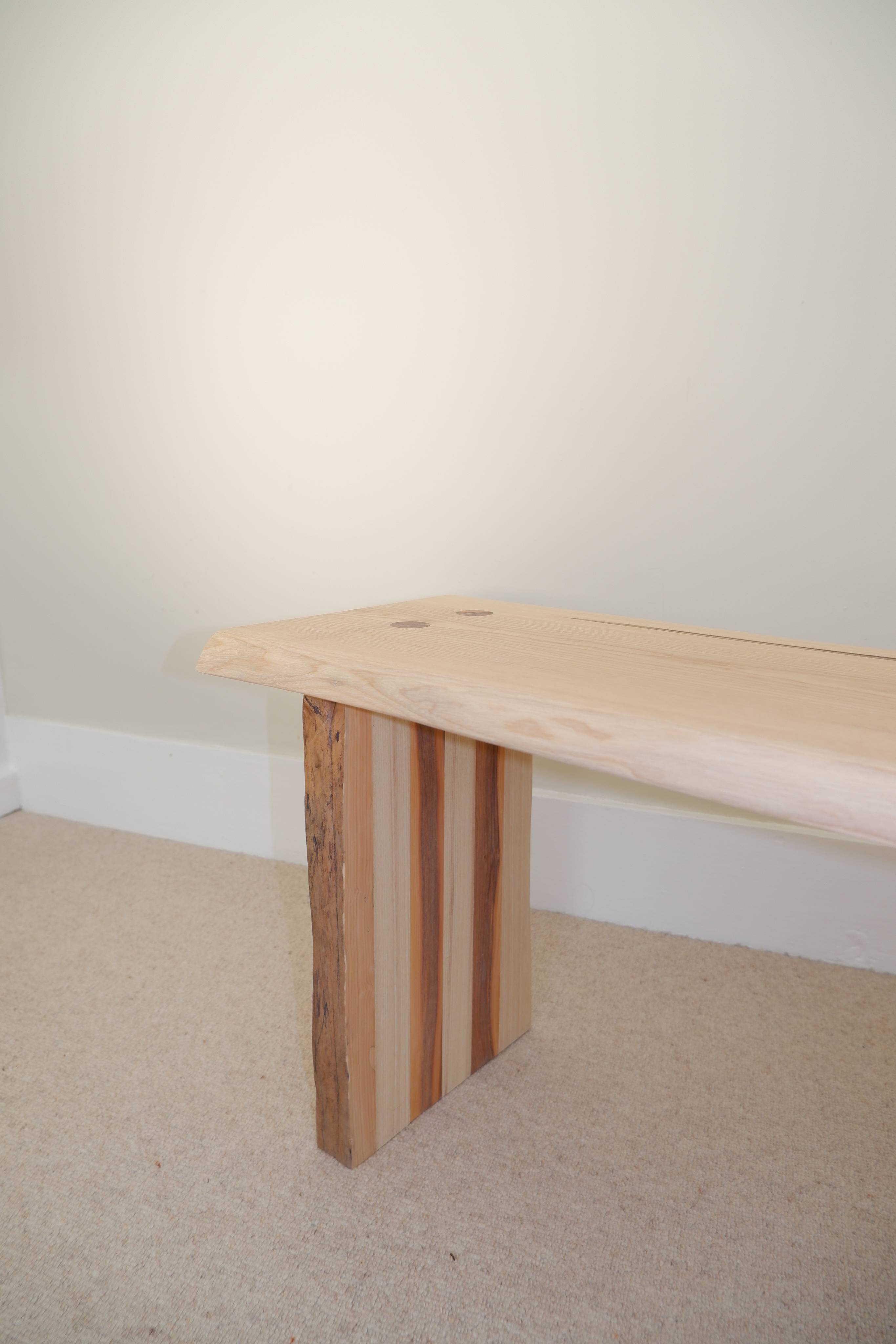 Ash and Yew Bench - Glassette