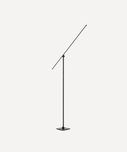 Axis Floor Lamp Black - Glassette