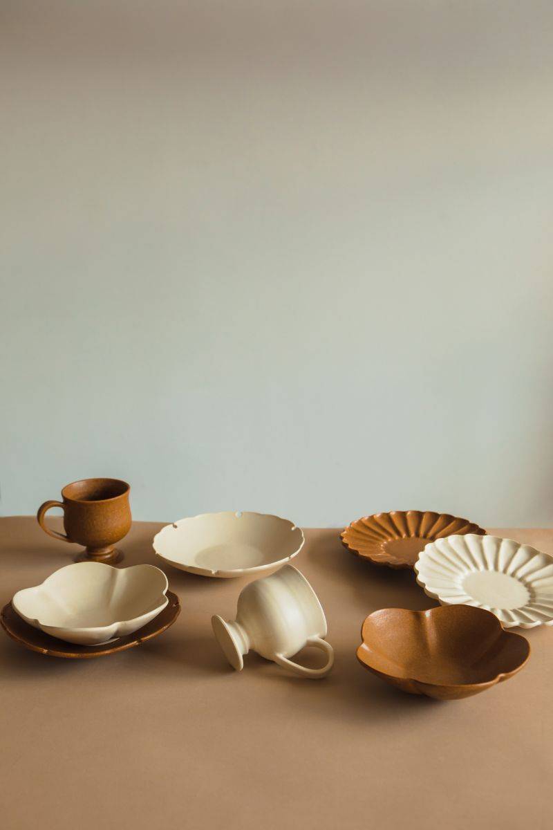 Yoshida Pottery Rinka White Plate - Glassette