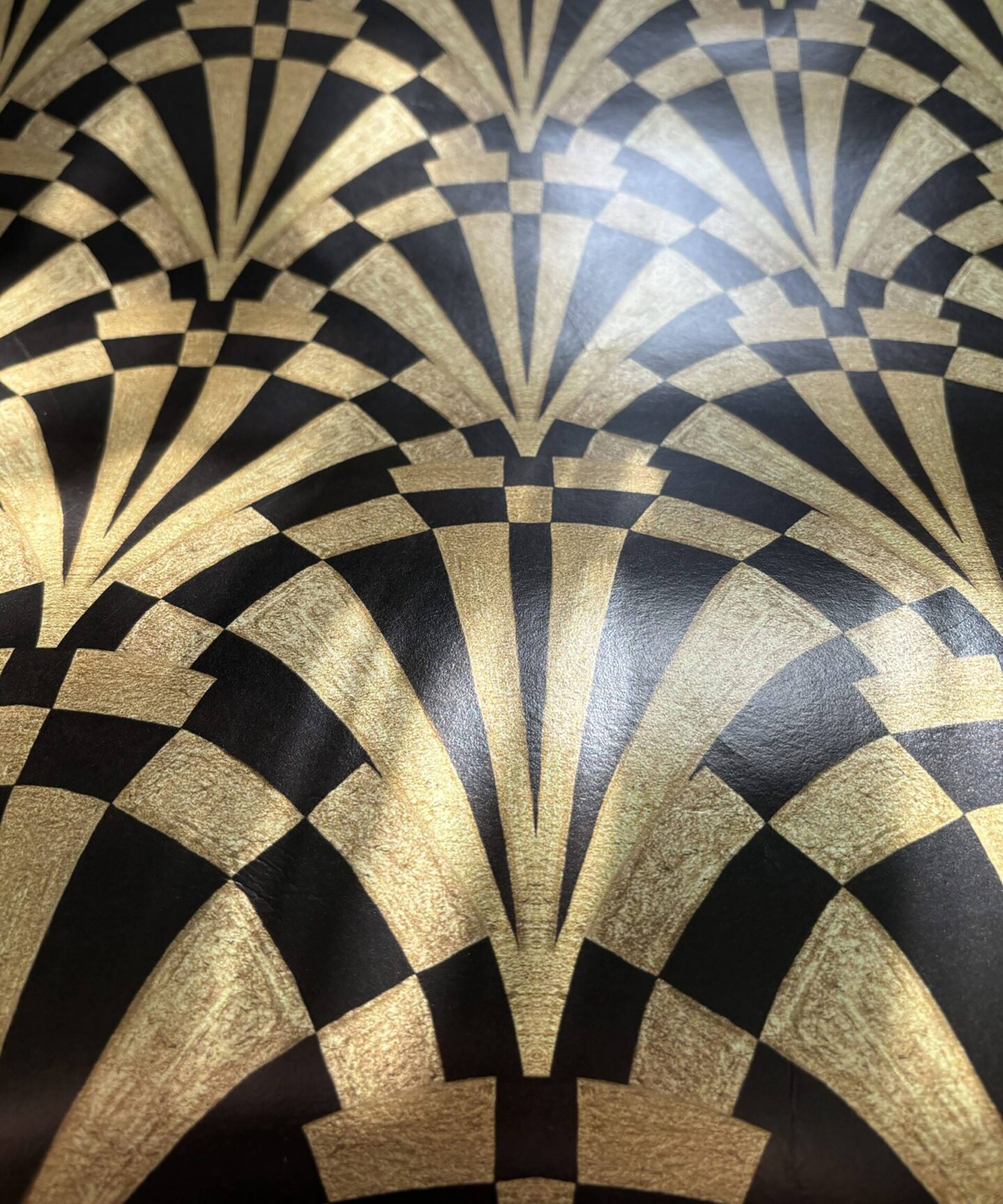 Cleo Gold Wallpaper - Glassette