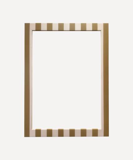Shell & Mustard Candy Cane A3 Frame - Glassette