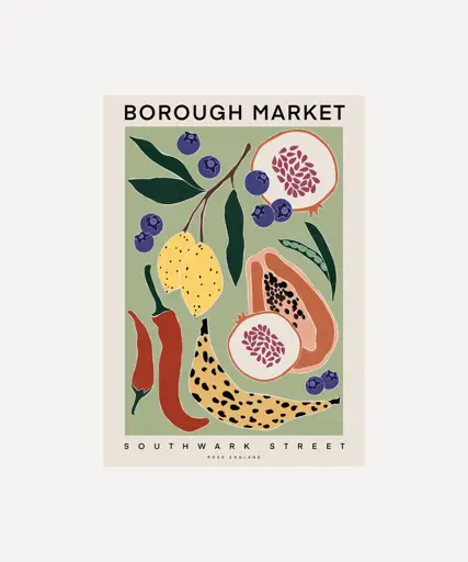 Borough Market Print - Glassette