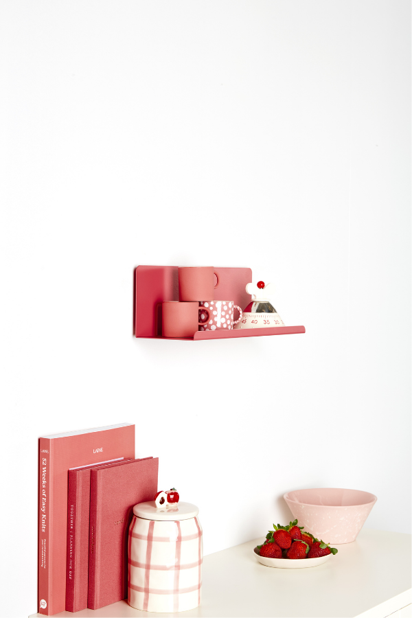 The Ledge in Berry - Small - Glassette